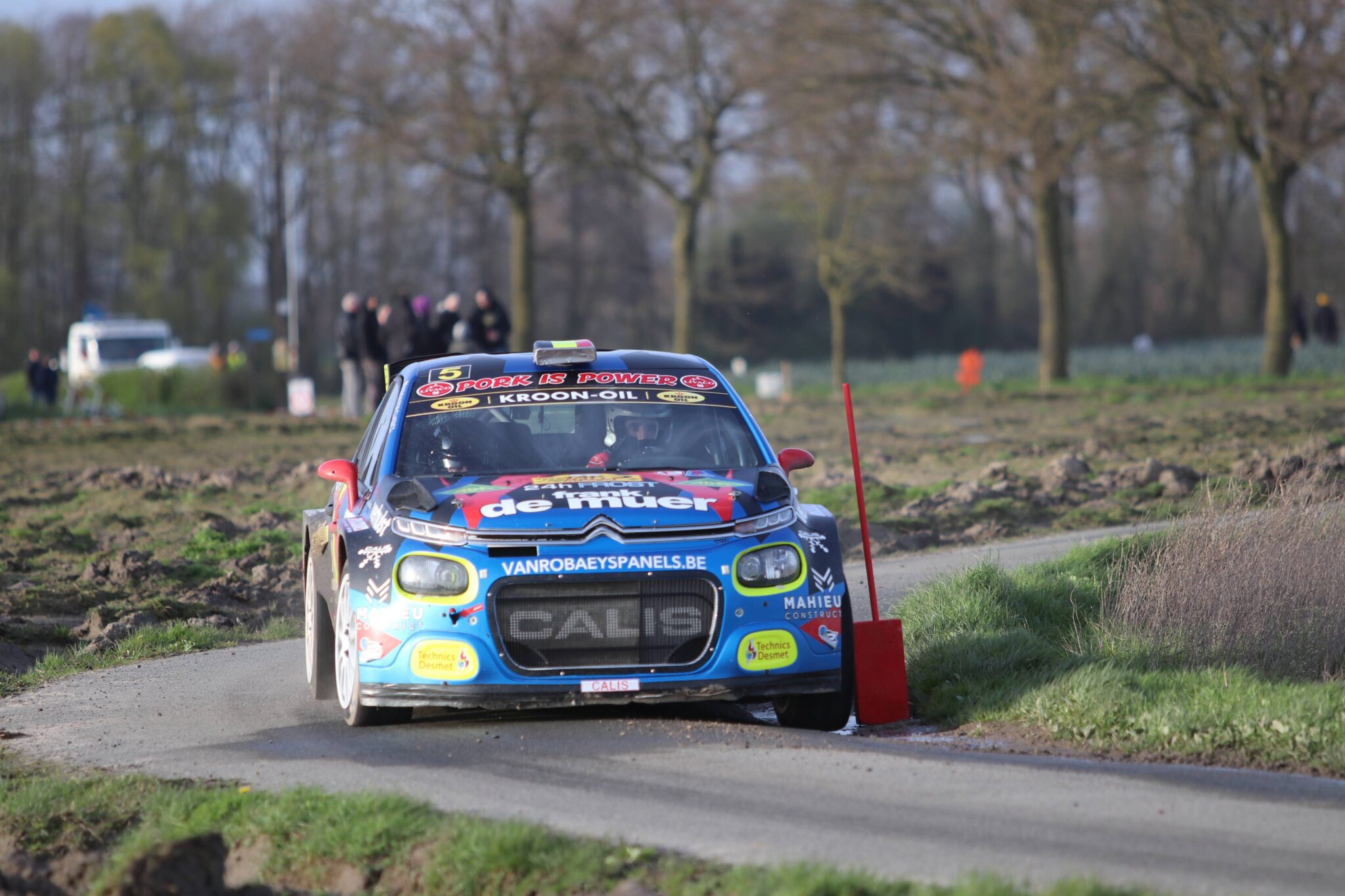 Reynvoet controleert, Syx in de fout - Belgian Rally Championship