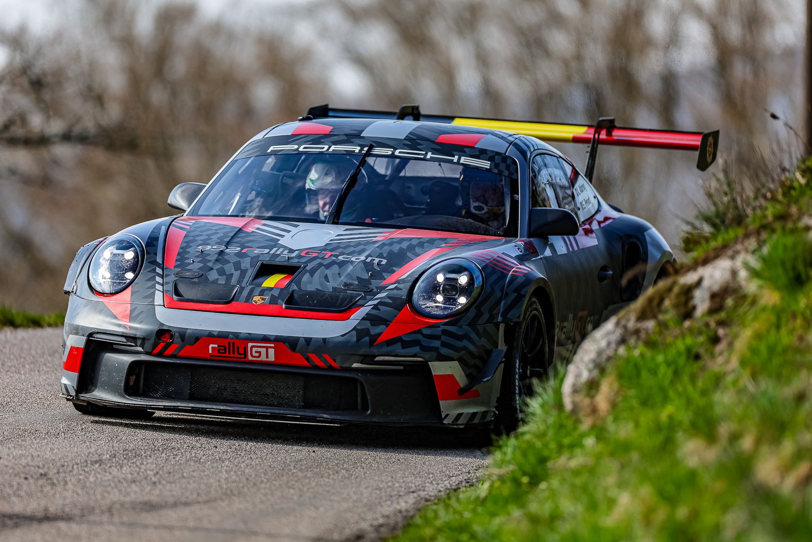 Het grote debuut van de Porsche 992 Rally GT - Belgian Rally Championship