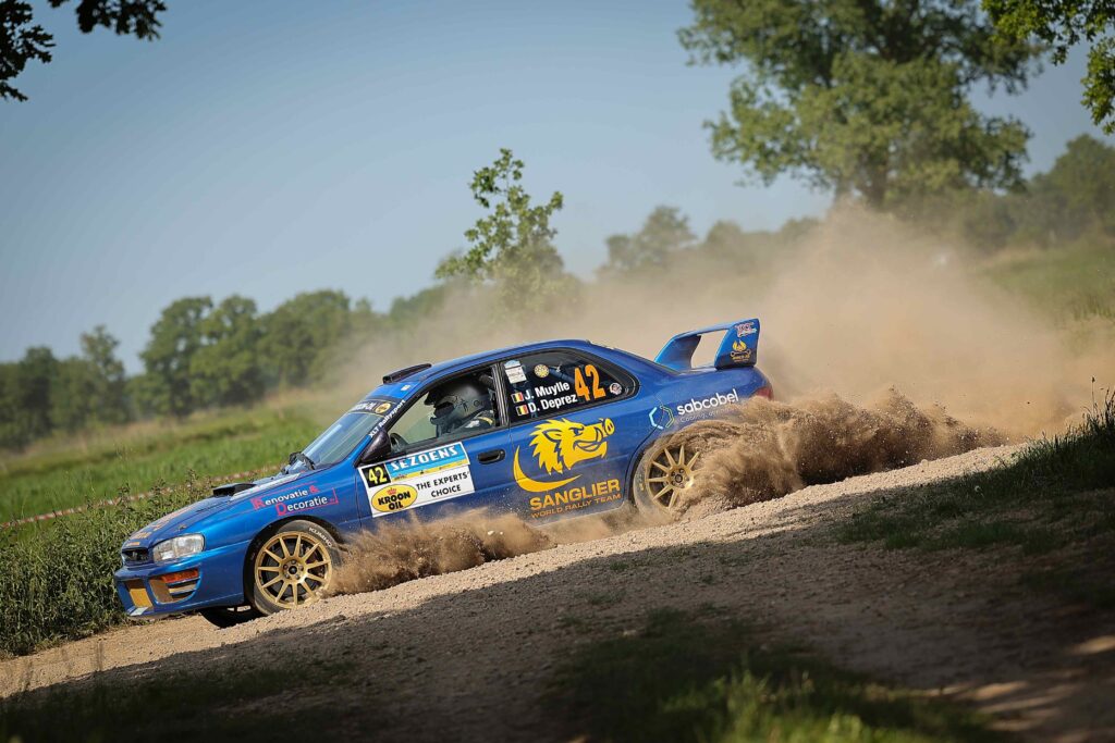 Jo Muylle beleeft een droomweekend op de maaskiezel - Belgian Rally ...