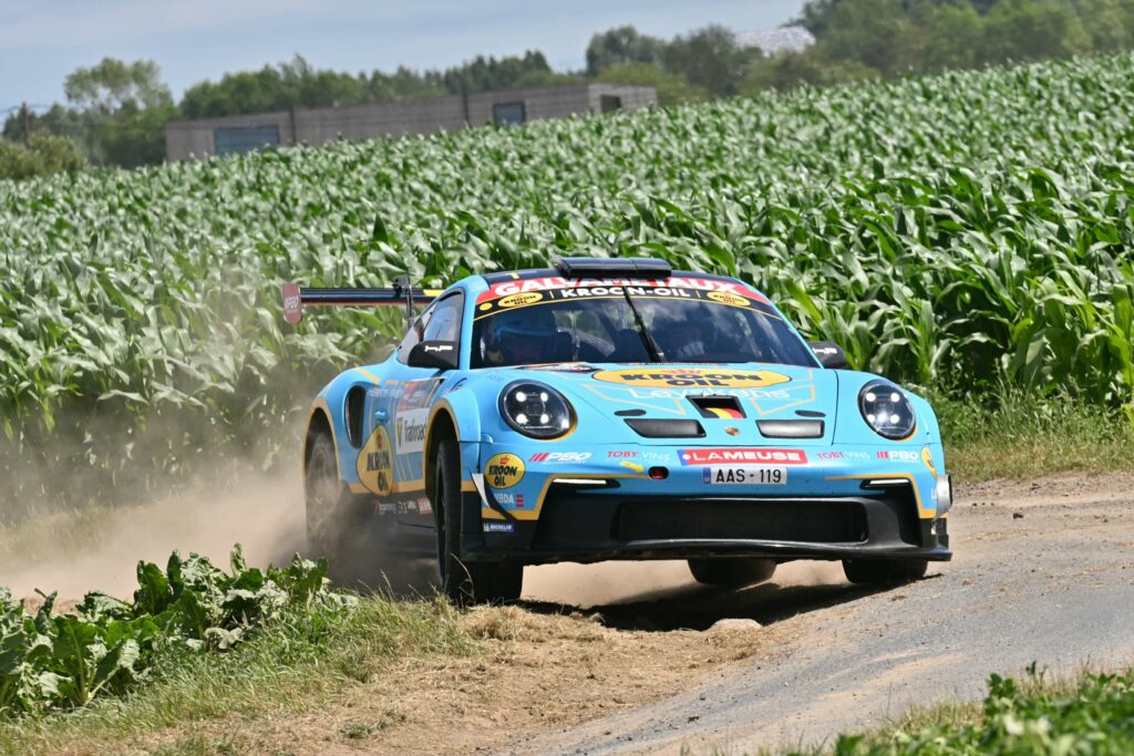 Le Porsche Rally Trophy Benelux en BRC 2026 - Belgian Rally Championship
